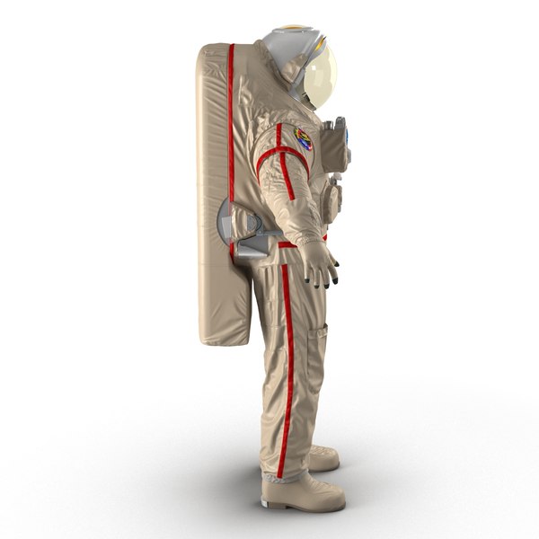 3d russian space suit orlan model