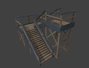 3d entrance basement model