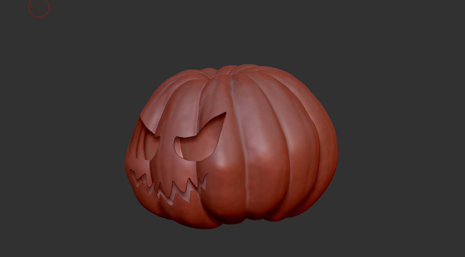 3d Model Of Halloween Pumkin