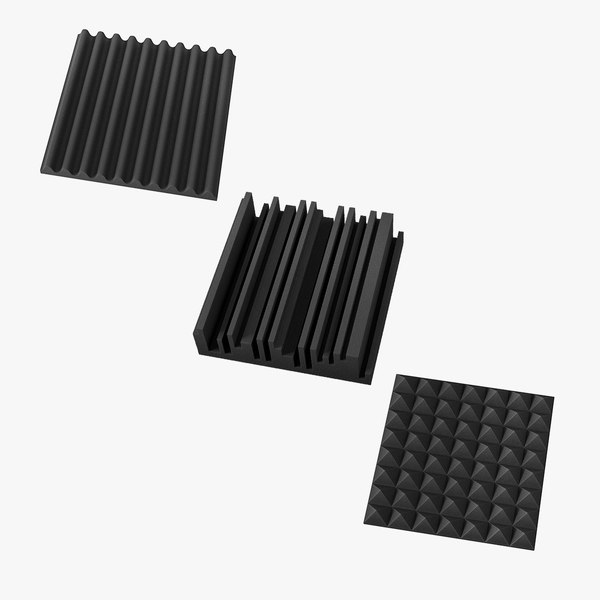 Acoustic Panel 3D Models for Download | TurboSquid