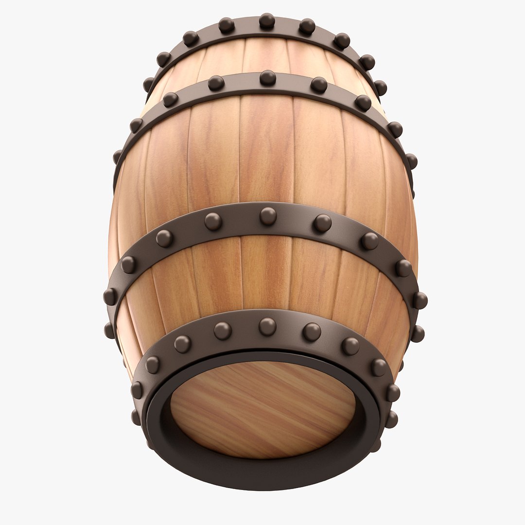 Beer barrel set 3D - TurboSquid 1229121