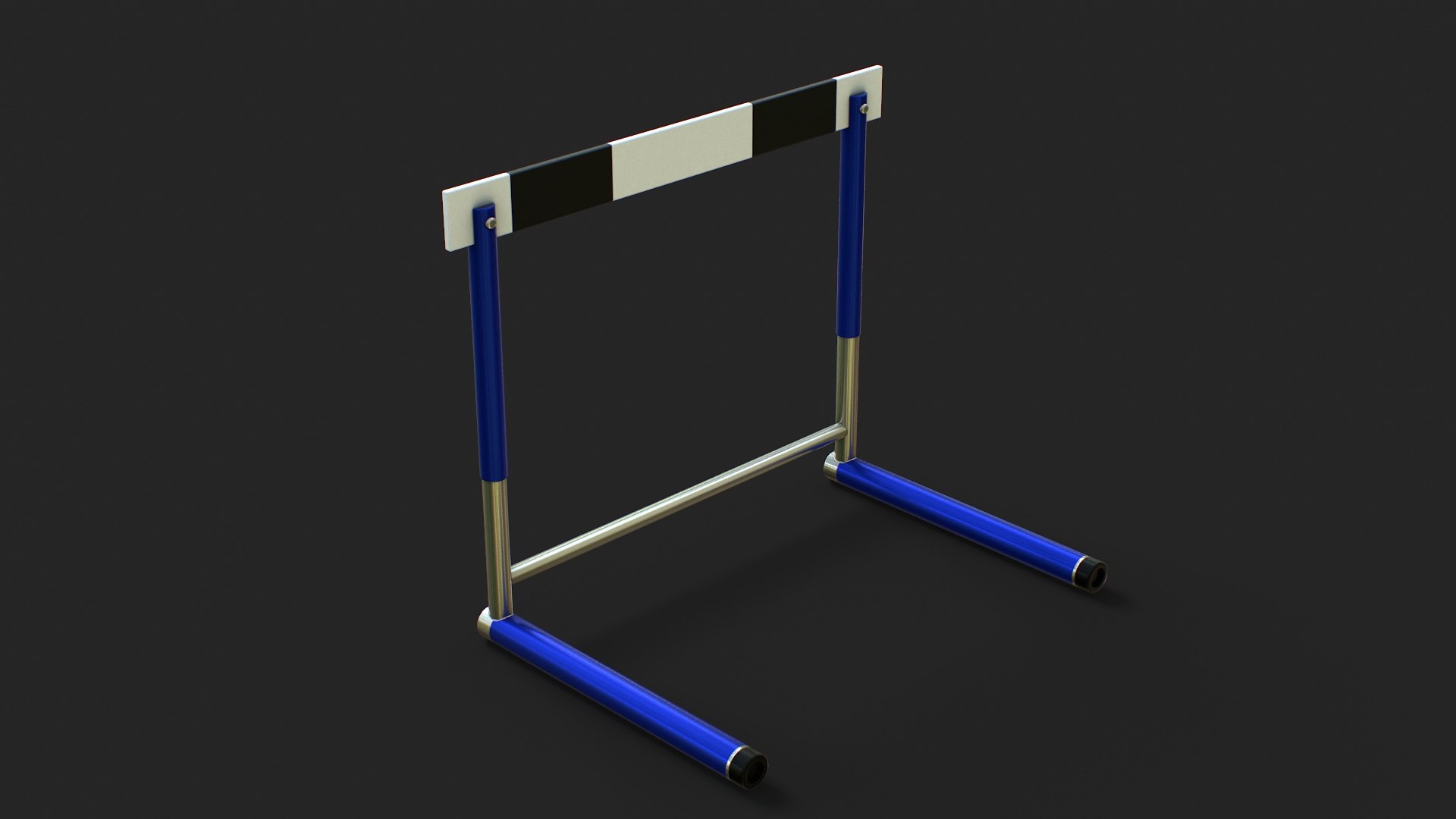 Track Hurdles 3D Model - TurboSquid 2016333