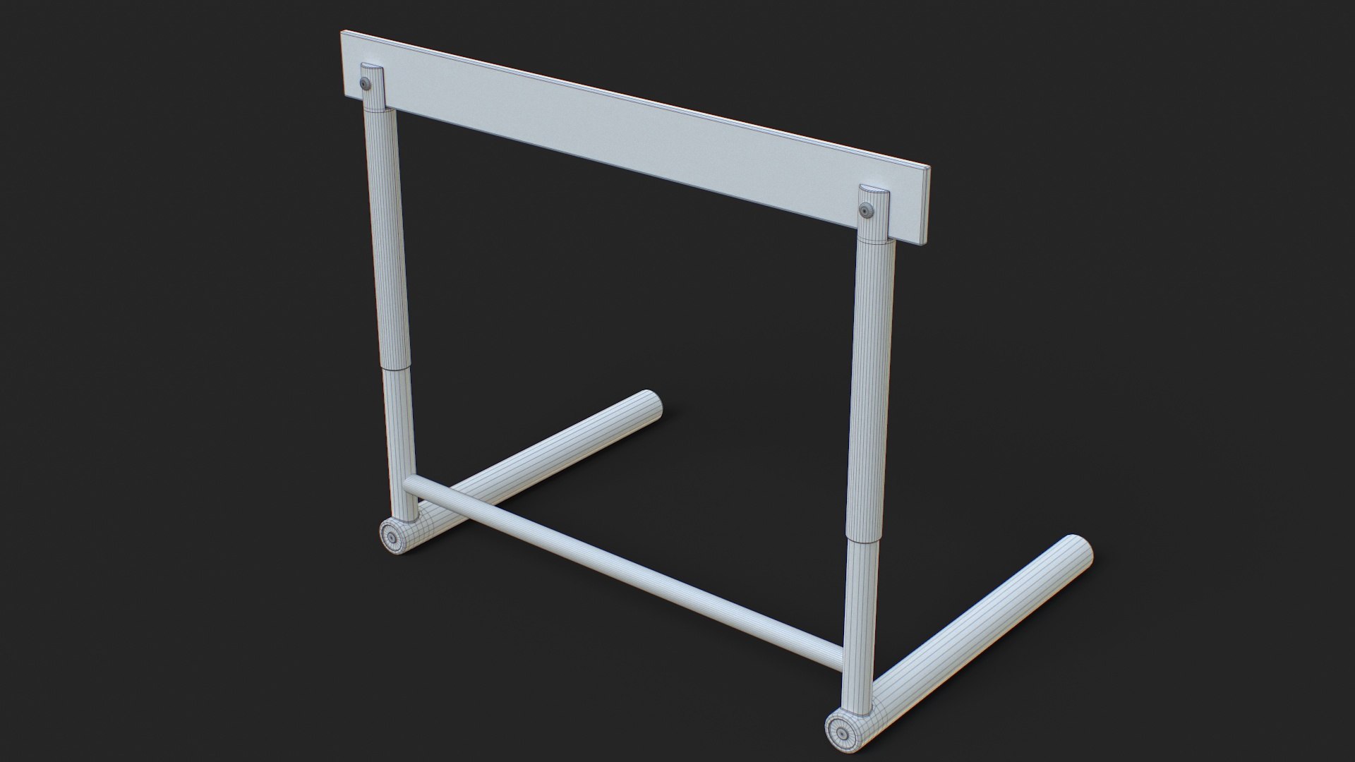 Track Hurdles 3D Model - TurboSquid 2016333