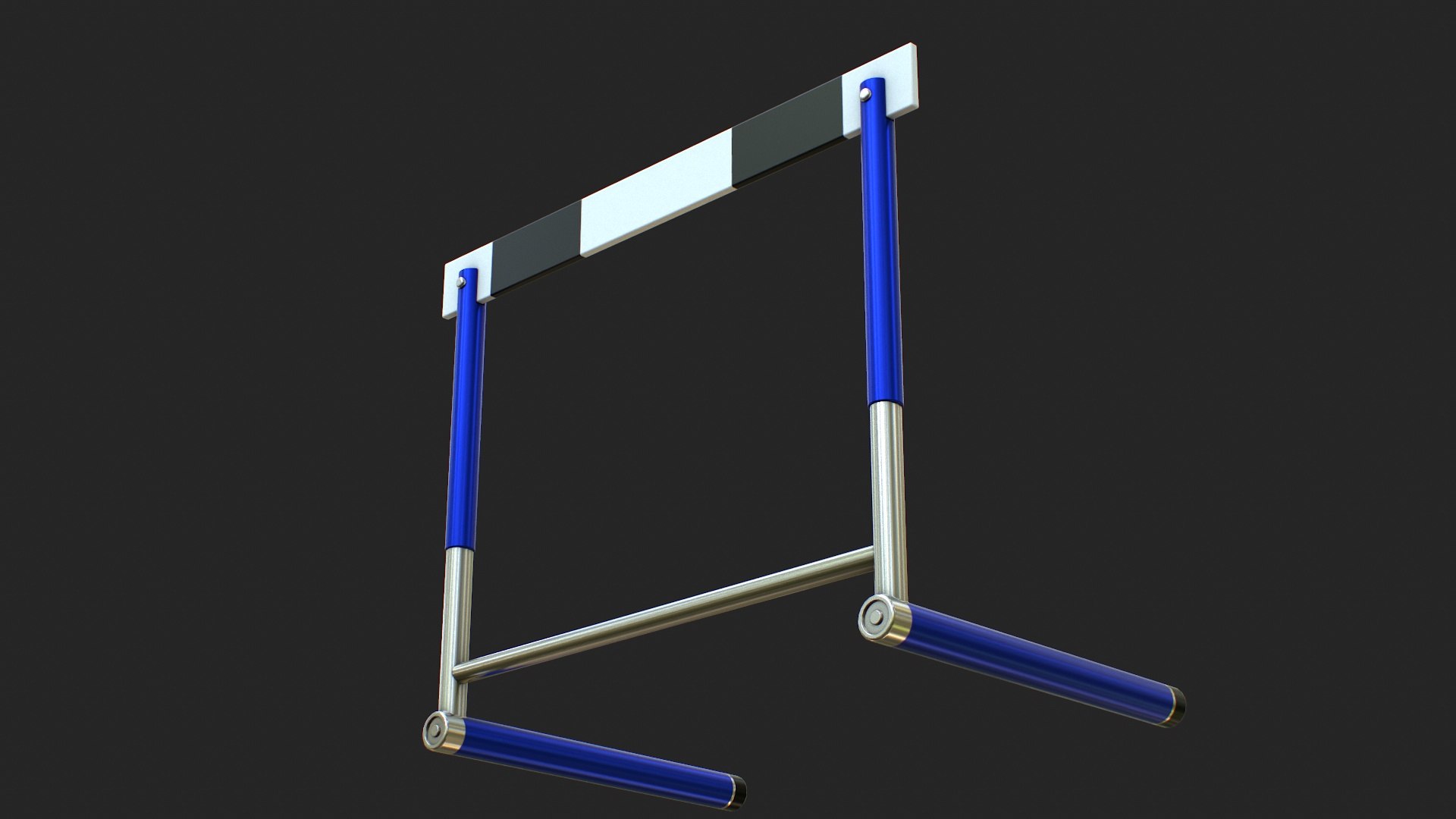 Track Hurdles 3D Model - TurboSquid 2016333