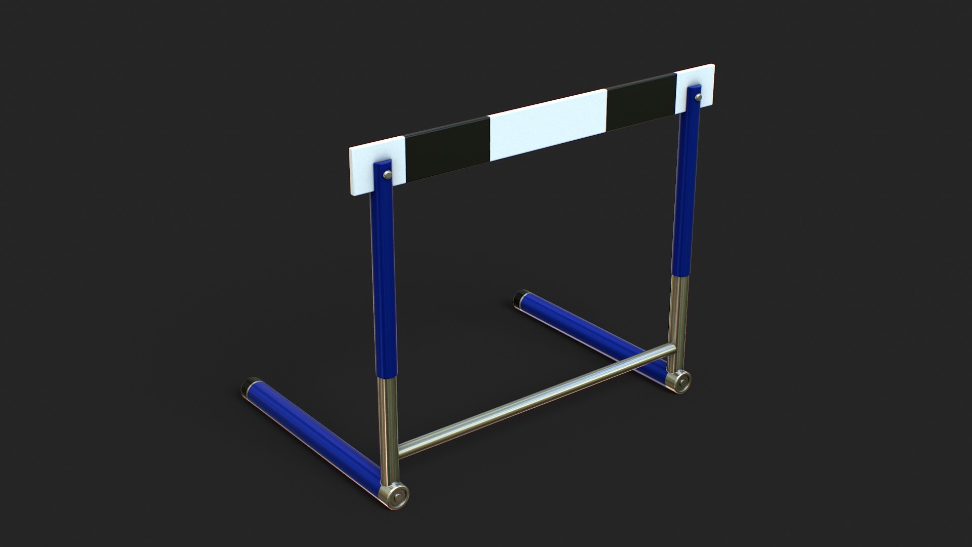 Track Hurdles 3D Model - TurboSquid 2016333