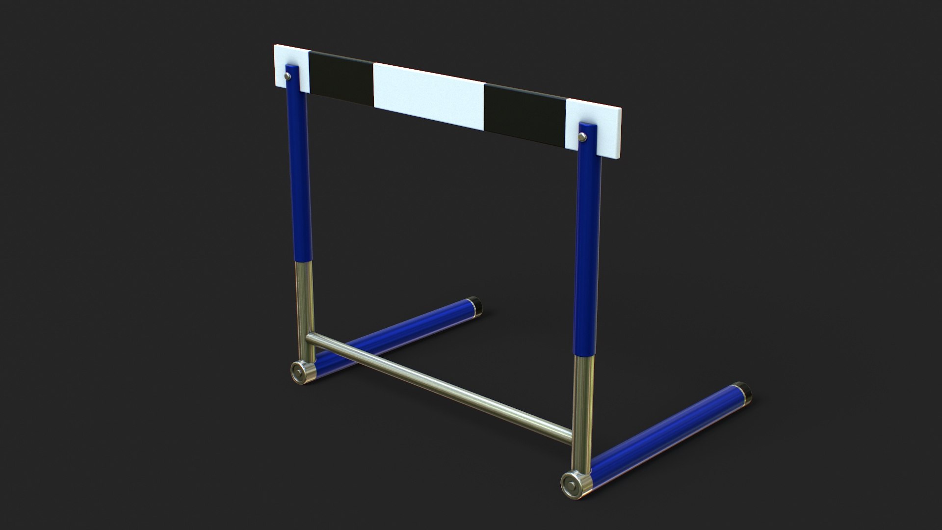 Track Hurdles 3D Model - TurboSquid 2016333