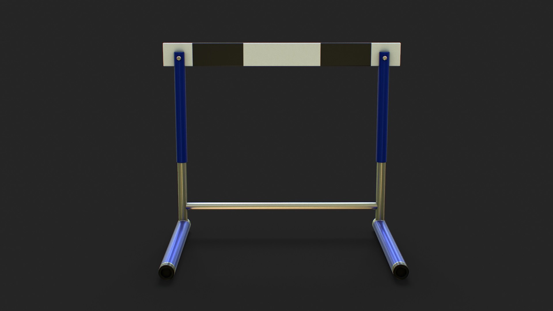 Track Hurdles 3D Model - TurboSquid 2016333