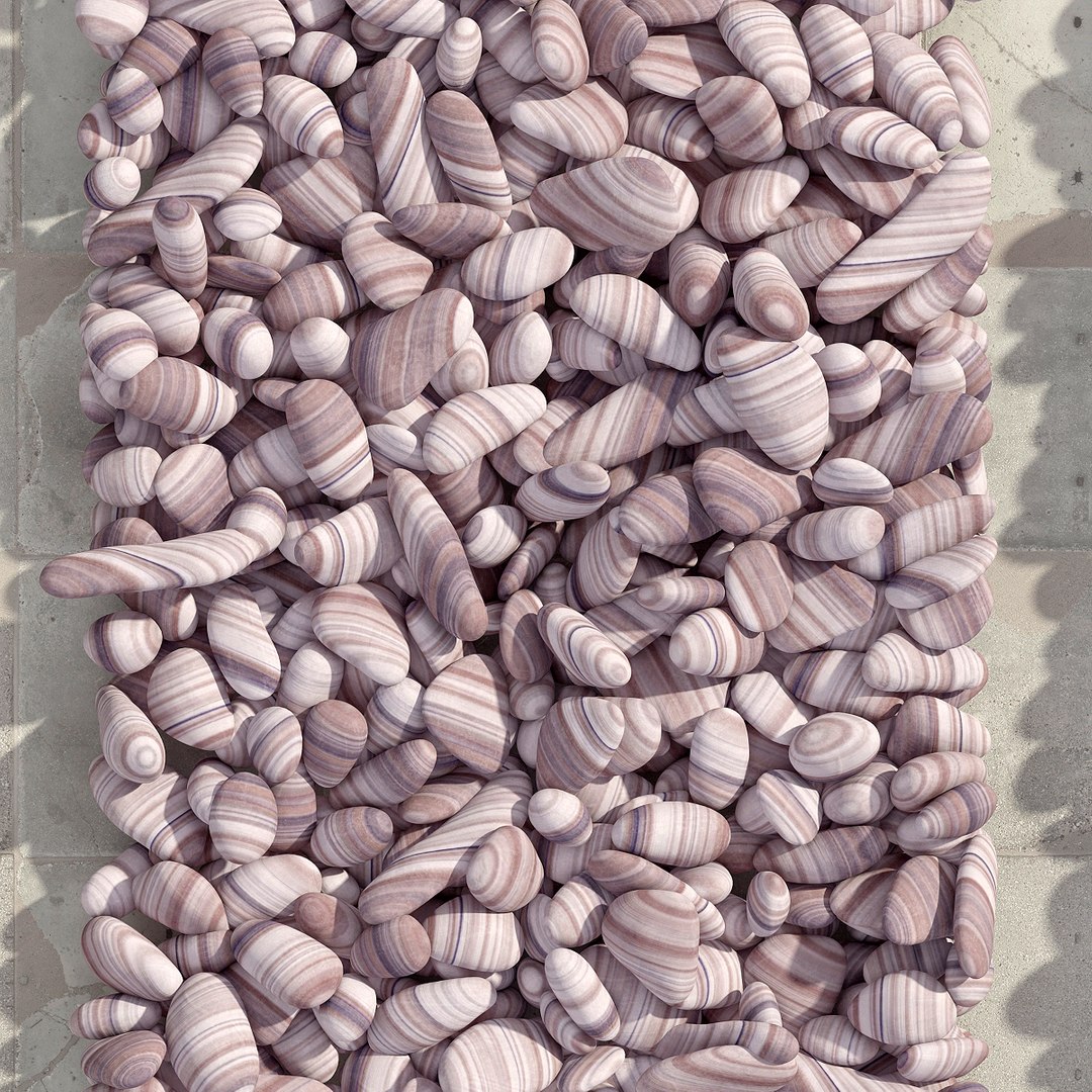 Pebble model - TurboSquid 1477214