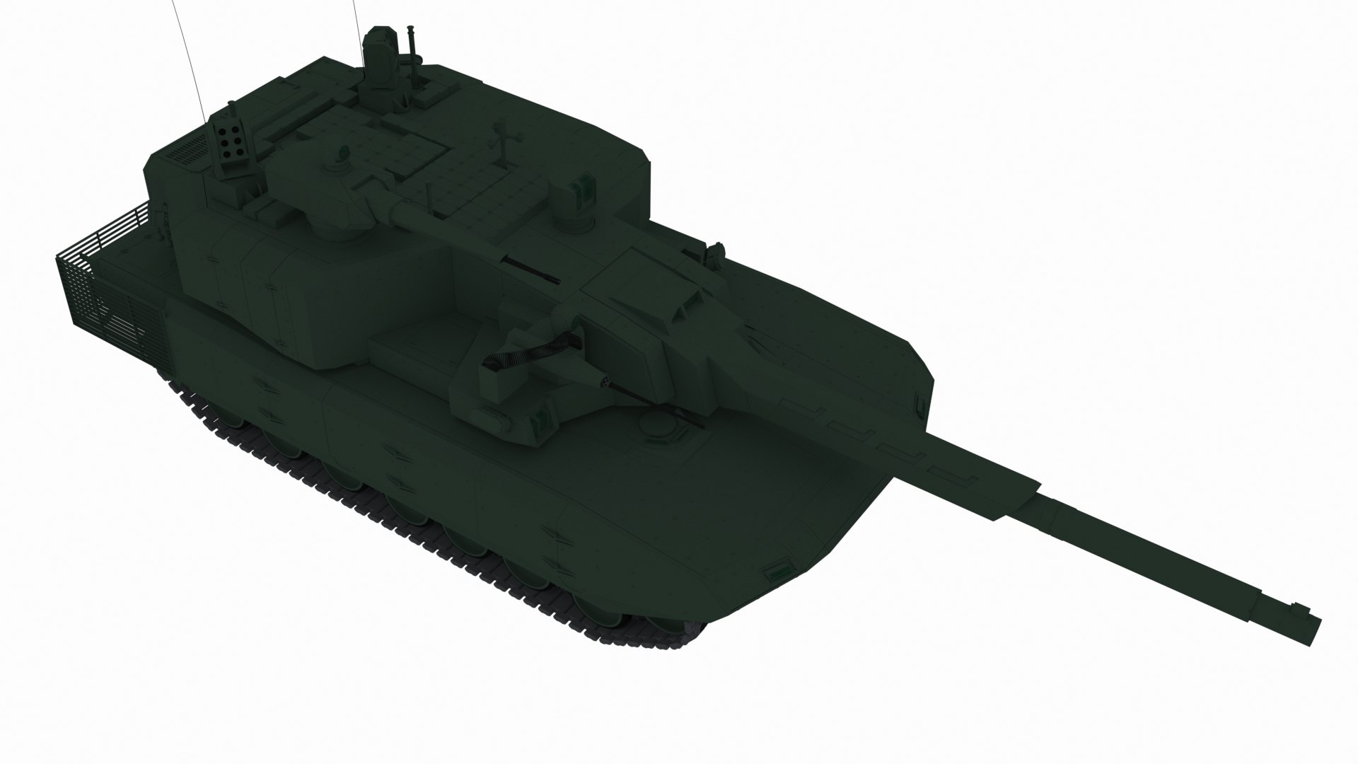 3D Futuristic Heavy Tank - TurboSquid 1972008