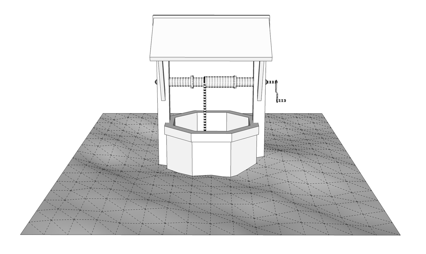 Water Well 3D model - TurboSquid 1850657