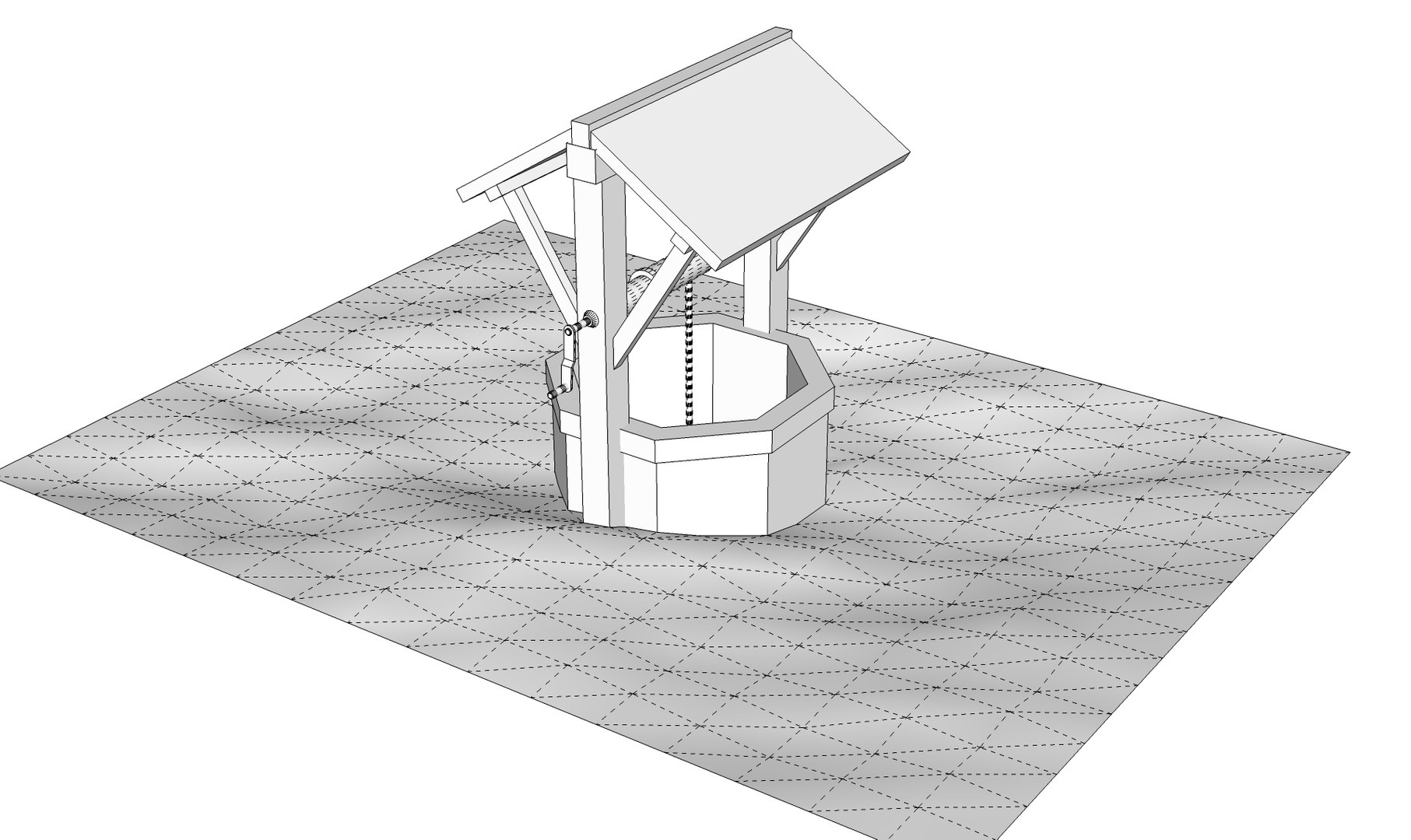 Water Well 3D model - TurboSquid 1850657
