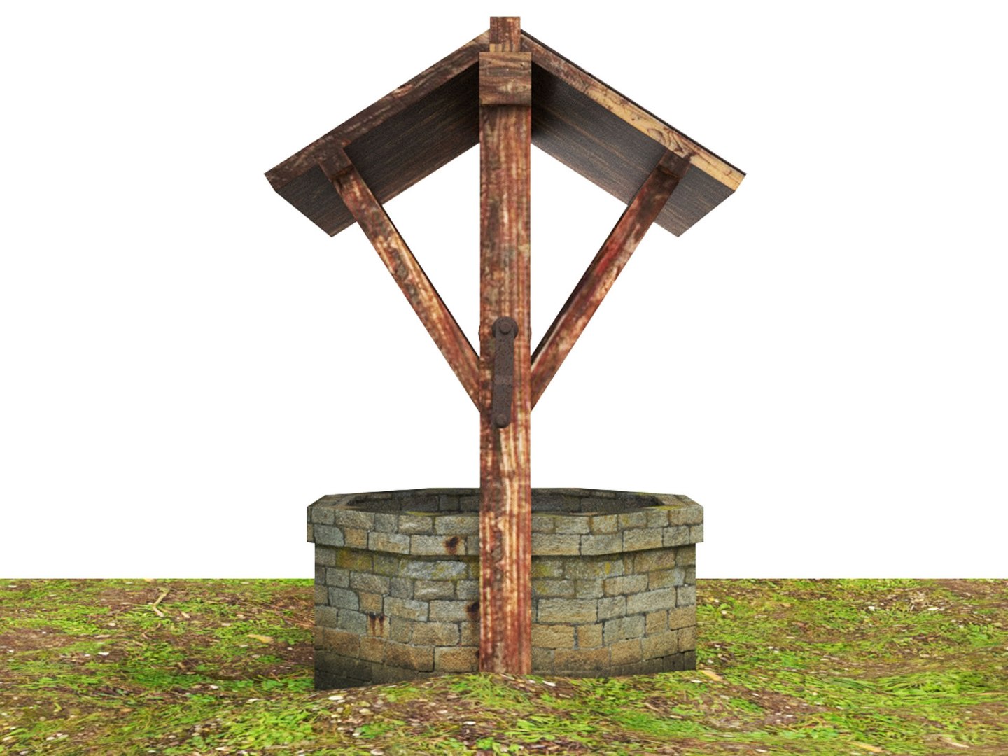 Water Well 3D model - TurboSquid 1850657