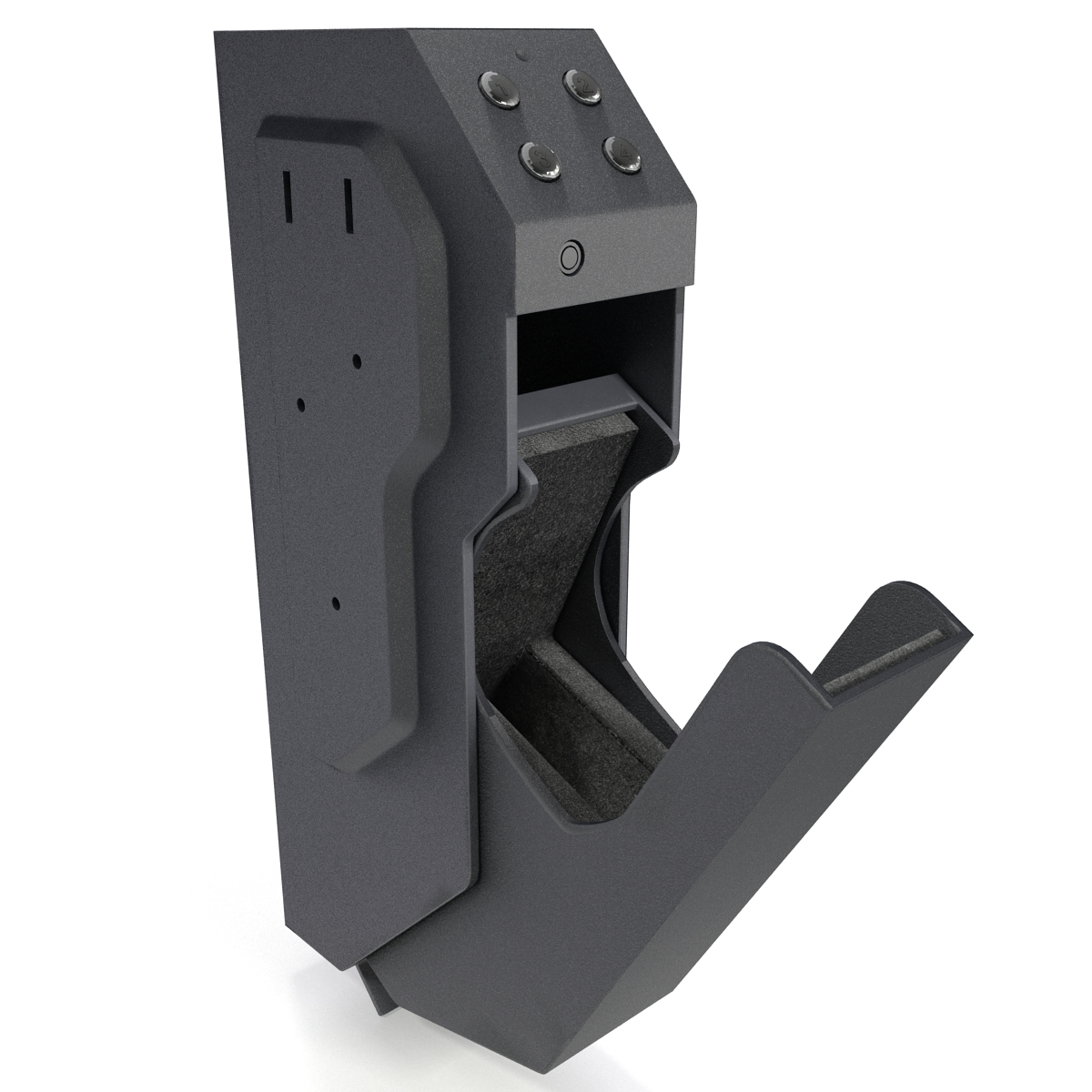 lightwave gun safe gunvault speedvault