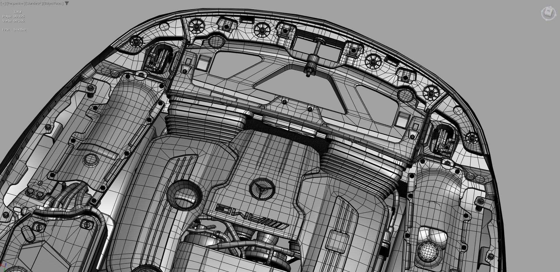 Mercedes-Benz GT63 Coupe And SL63 AMG 2025 Engine 3D Model - TurboSquid ...