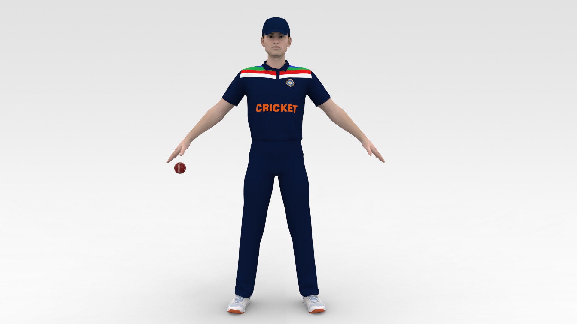 Cricket Bowler V1 Model - TurboSquid 1826069