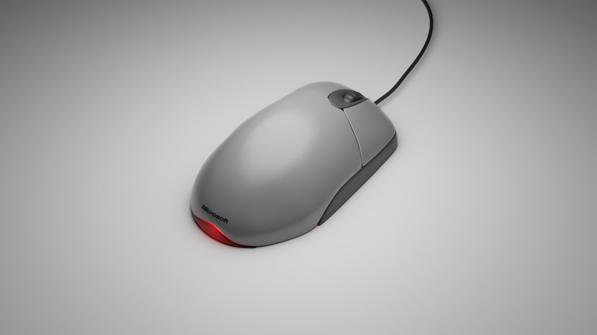 3D Microsoft Intellimouse Explorer Computer Model - TurboSquid 1785816