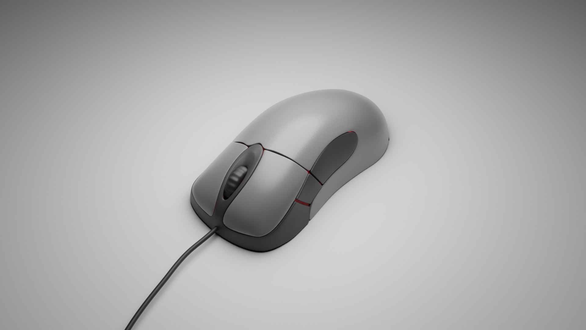 3D Microsoft Intellimouse Explorer Computer Model - TurboSquid 1785816