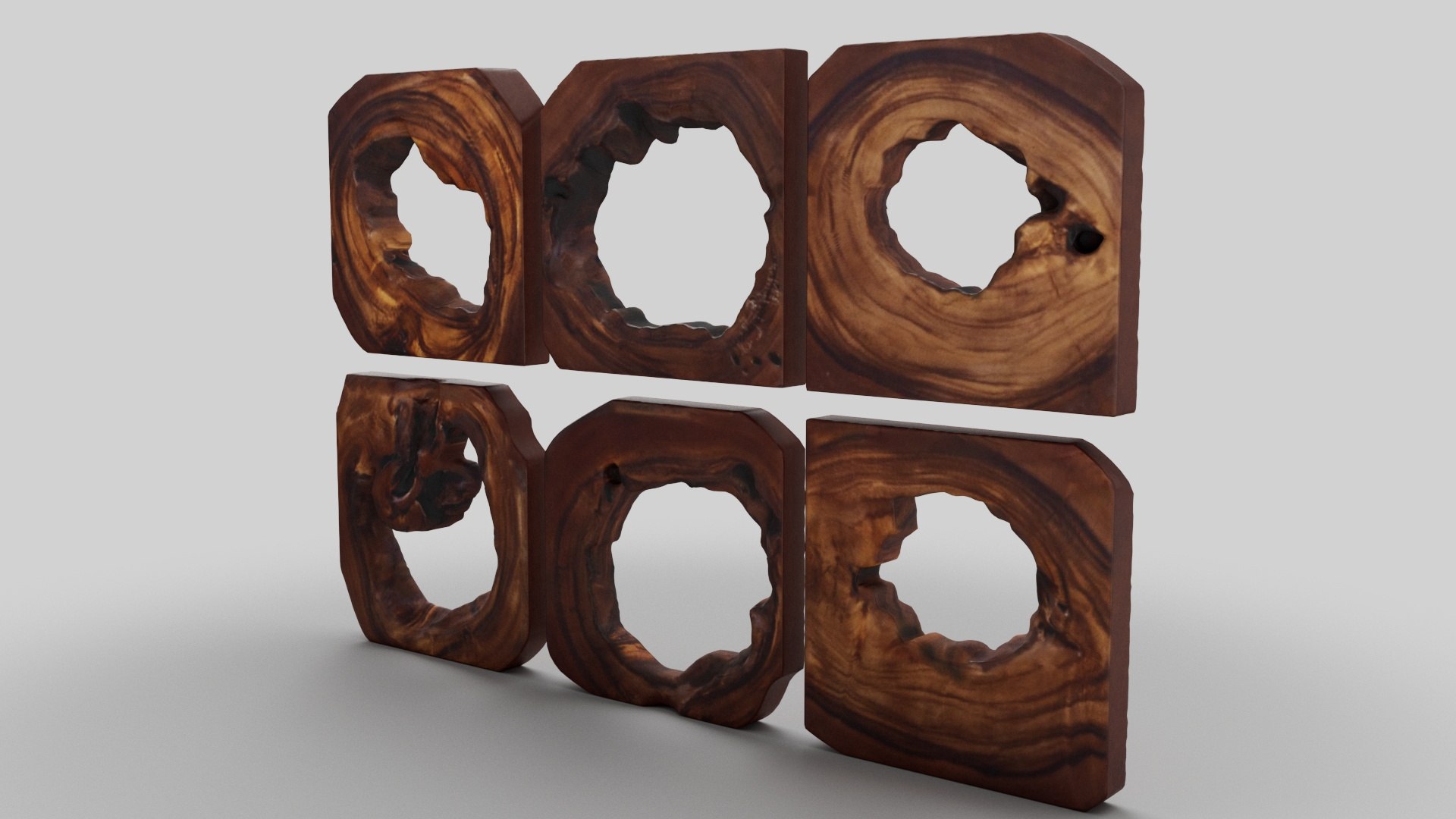 Wood Wall Art Adlai 3D - TurboSquid 2327171