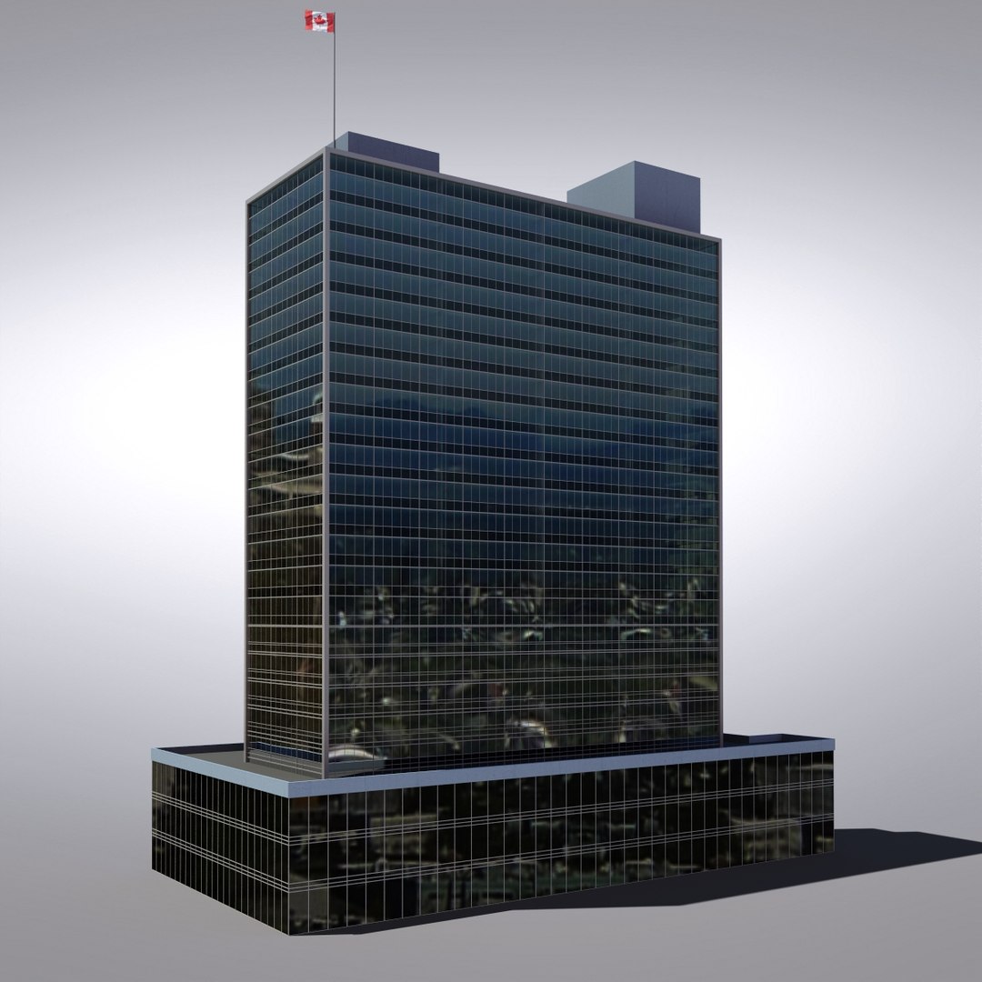 3ds max background buildings vancouver