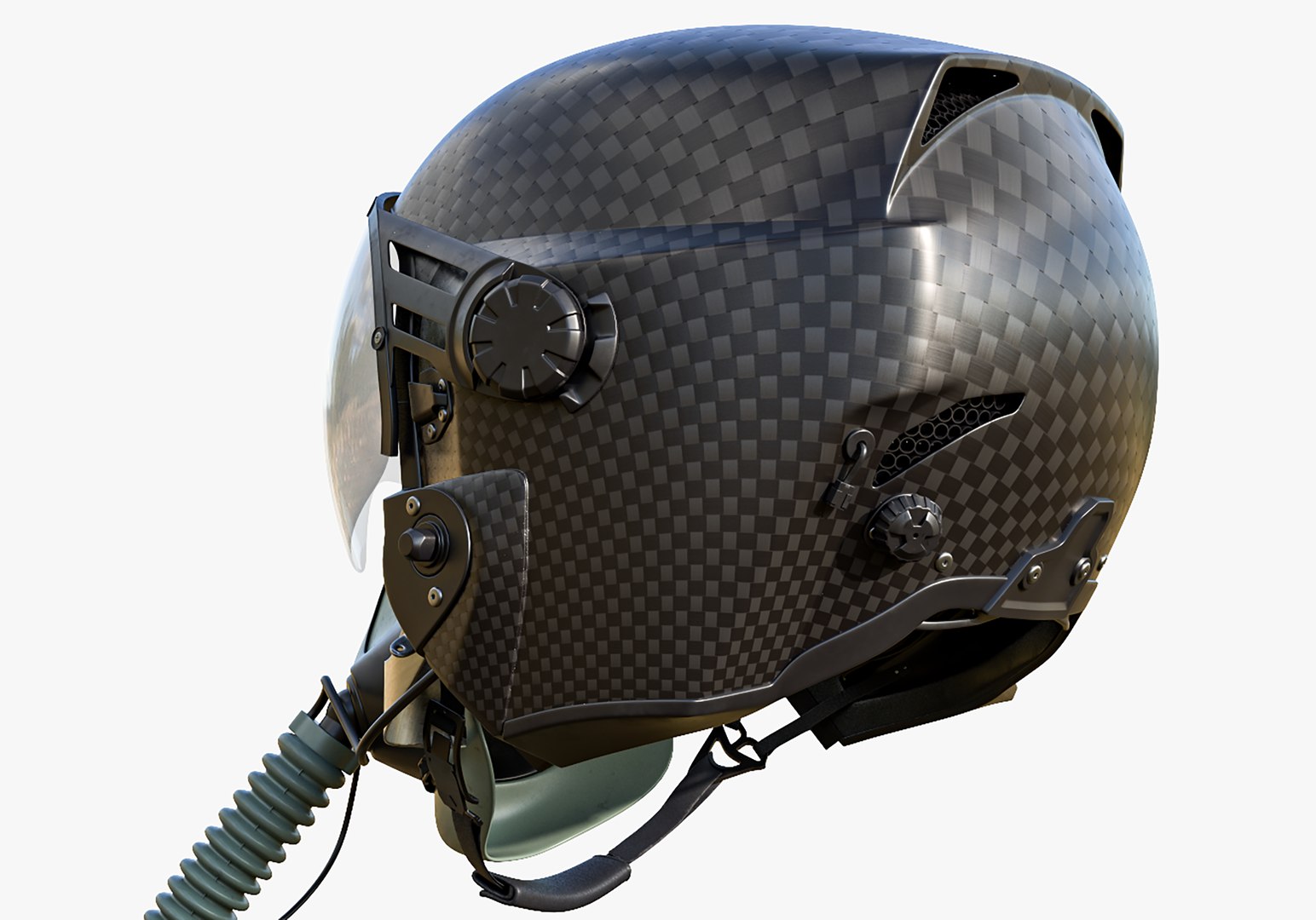 AV 2 NGFWH LIFT Airborne Pilot Helmet 3D Model - TurboSquid 2171214