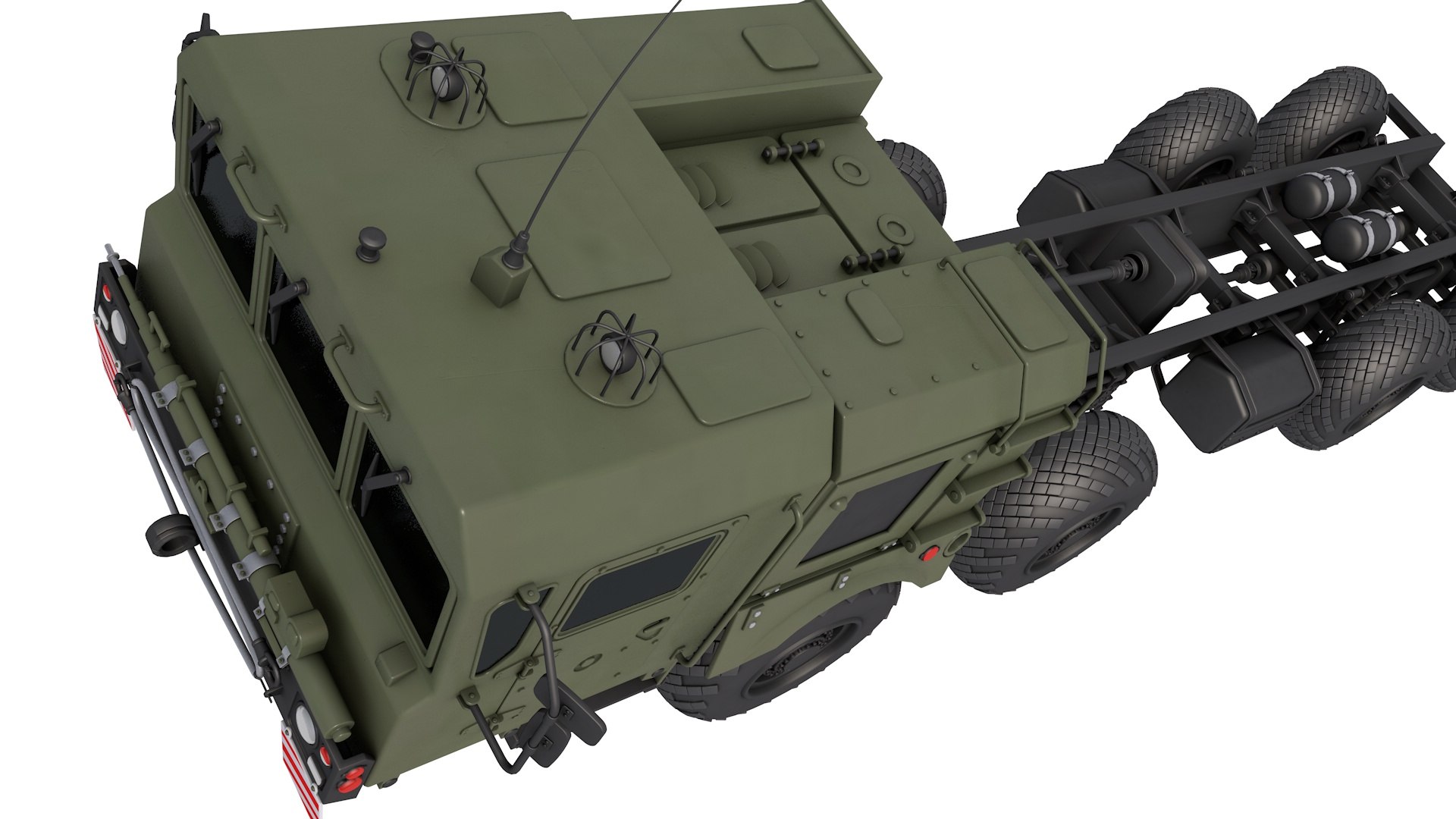 3D Model 300P Bastion-P Mobile Defence Missile System - TurboSquid 2056367
