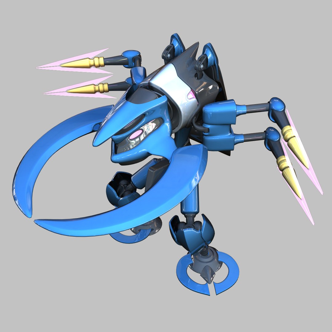 reploid wind 3d max