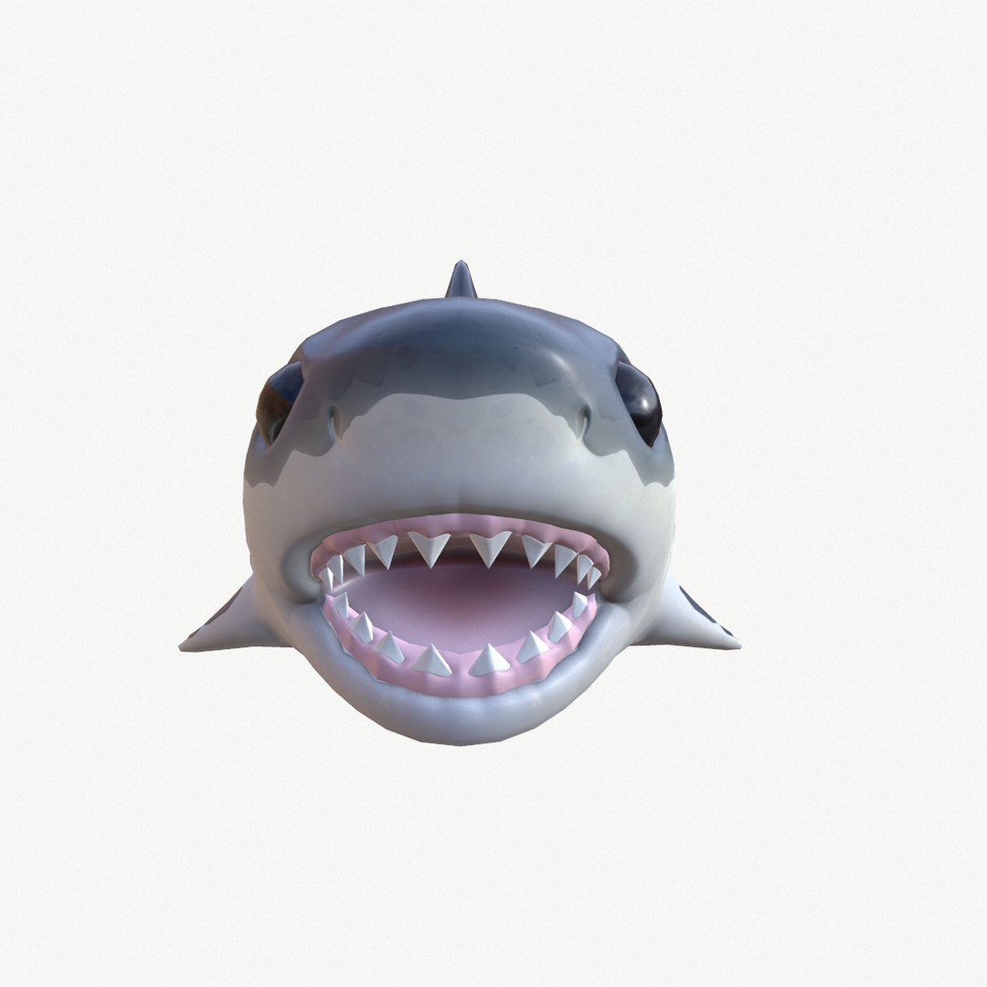 Stylized Baby Shark 3D Model - TurboSquid 1615318