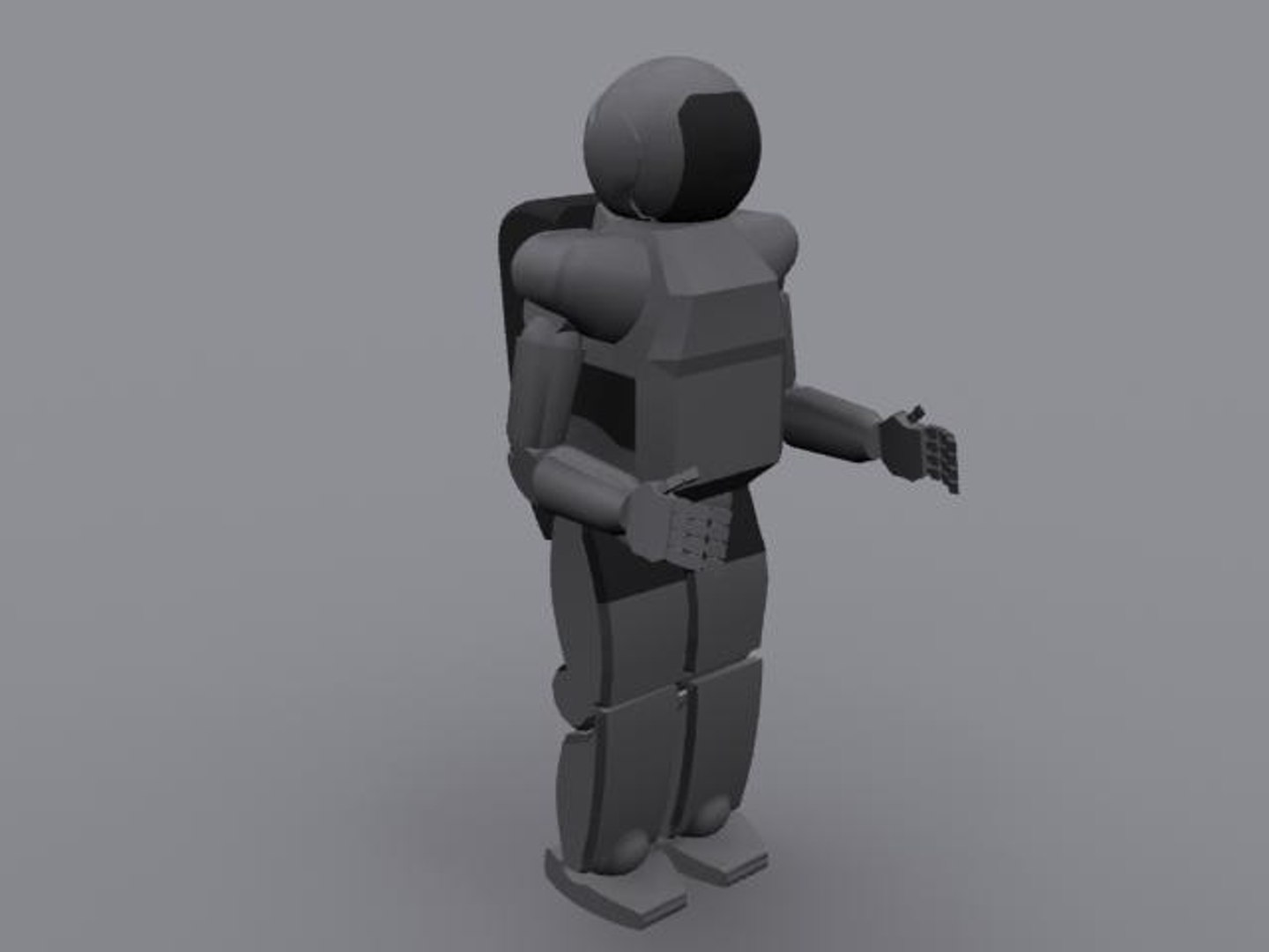 Asimo 3d Model
