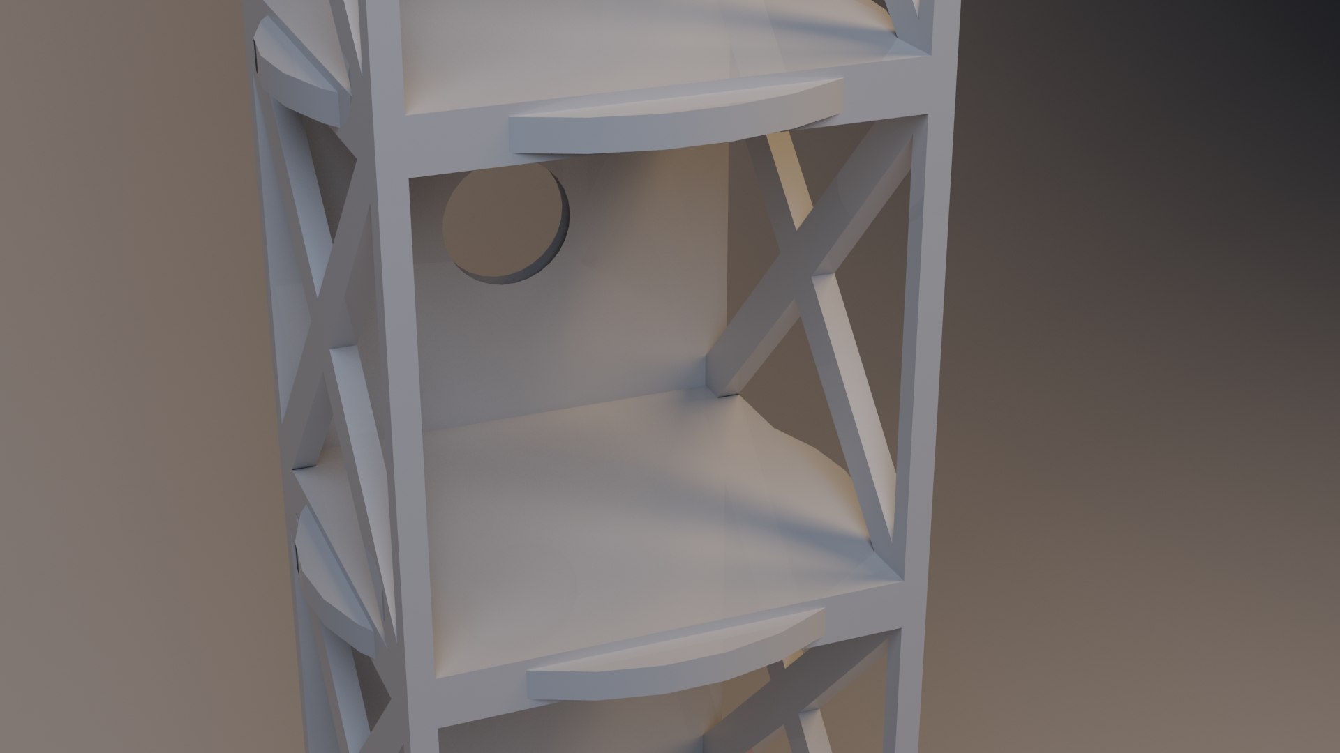Retro Rocket Ship Cupboard 3D Model 3D Model - TurboSquid 1735280