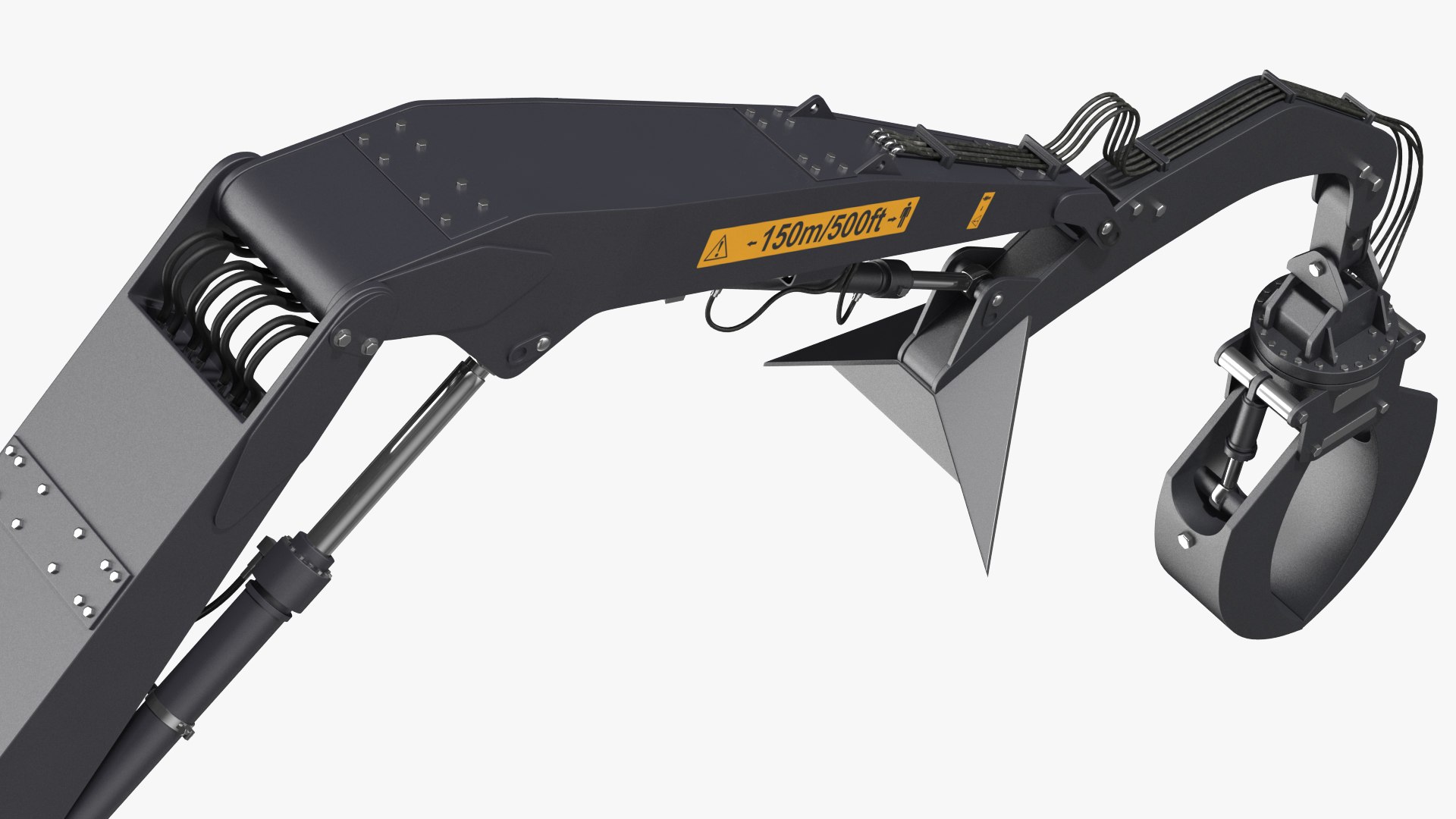 Tracked knuckleboom loader generic model - TurboSquid 1487542