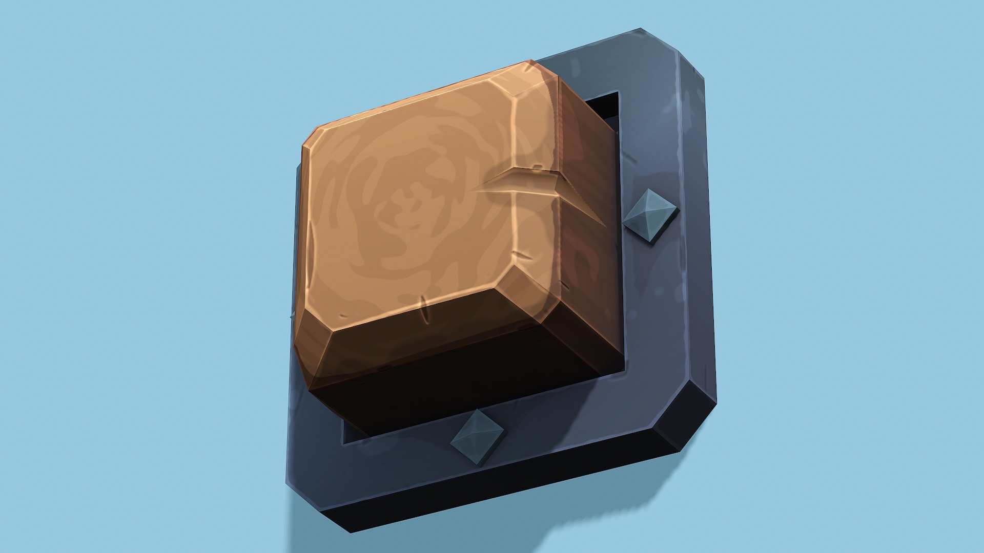 Stylized Wall Button - PBR Game Ready 3D Model - TurboSquid 2049885