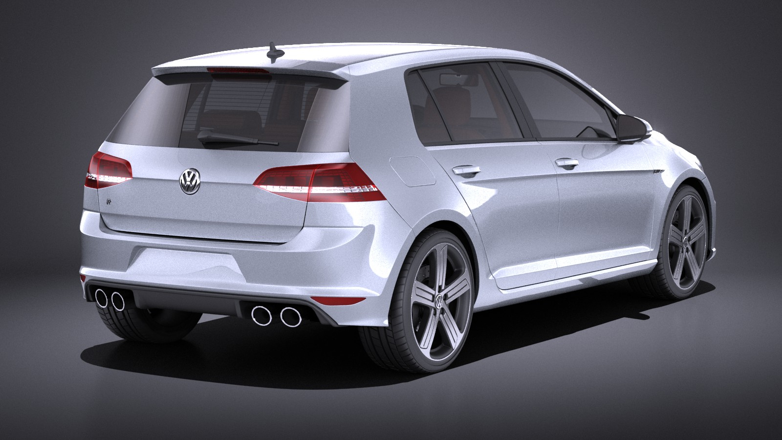 2015 5-door volkswagen 3D model - TurboSquid 1285994