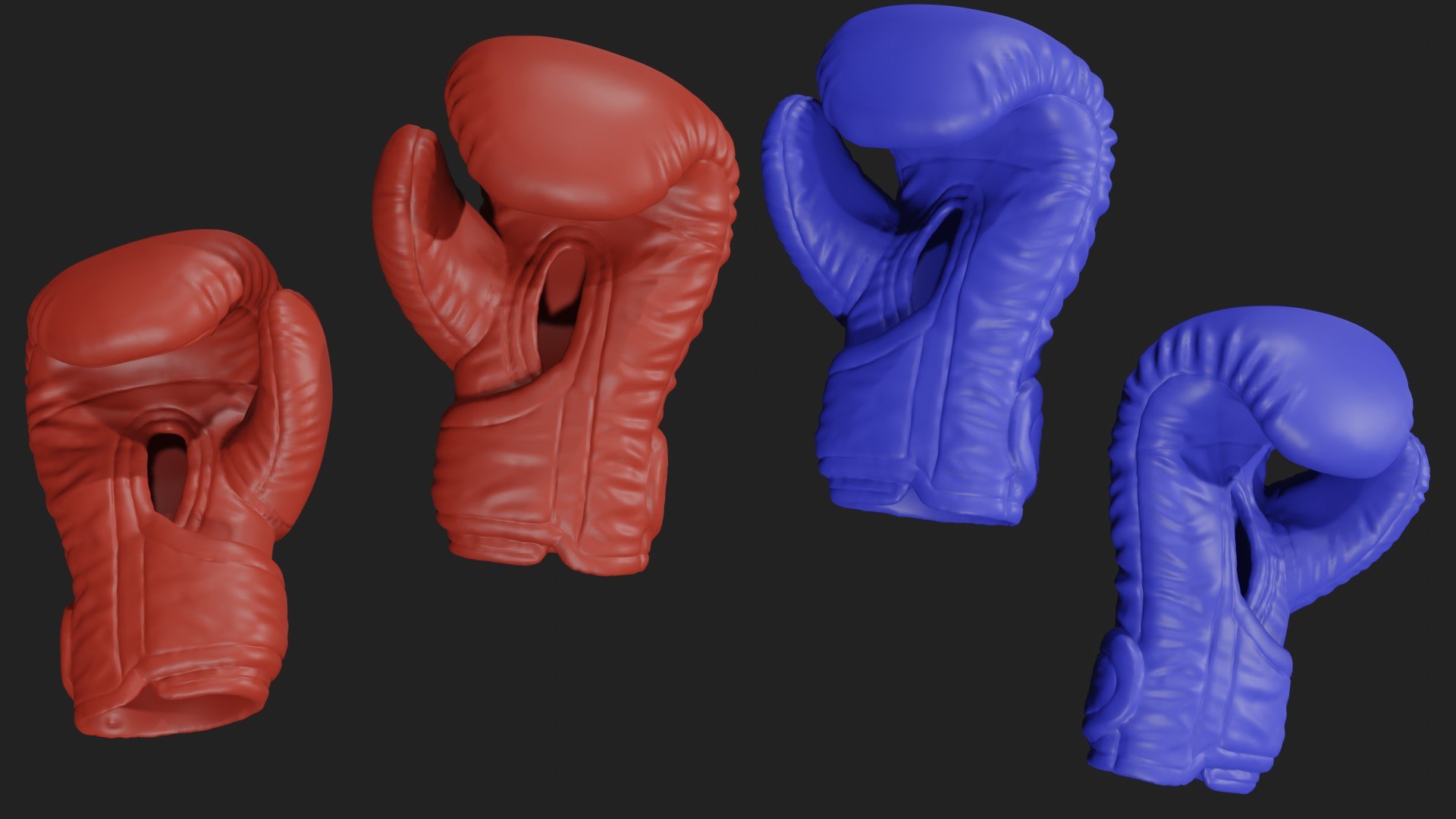 3D Boxing Gloves Model - TurboSquid 1776190