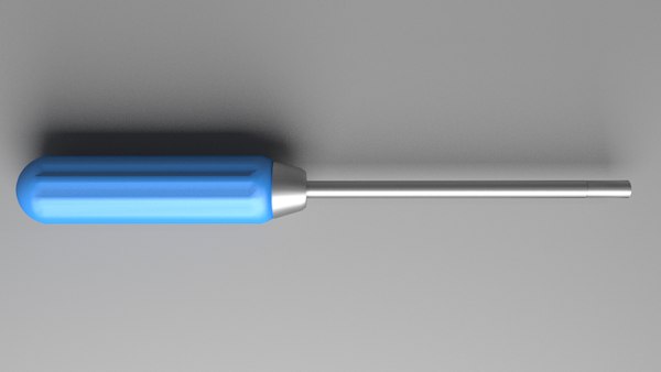 3D model screw driver double square - TurboSquid 1591963