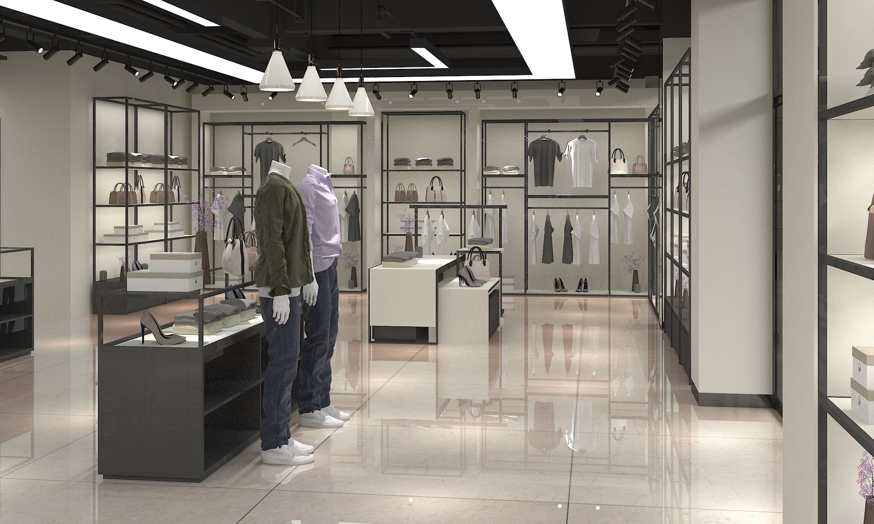 3D Clothing Store Collection 03 Model - TurboSquid 2245398