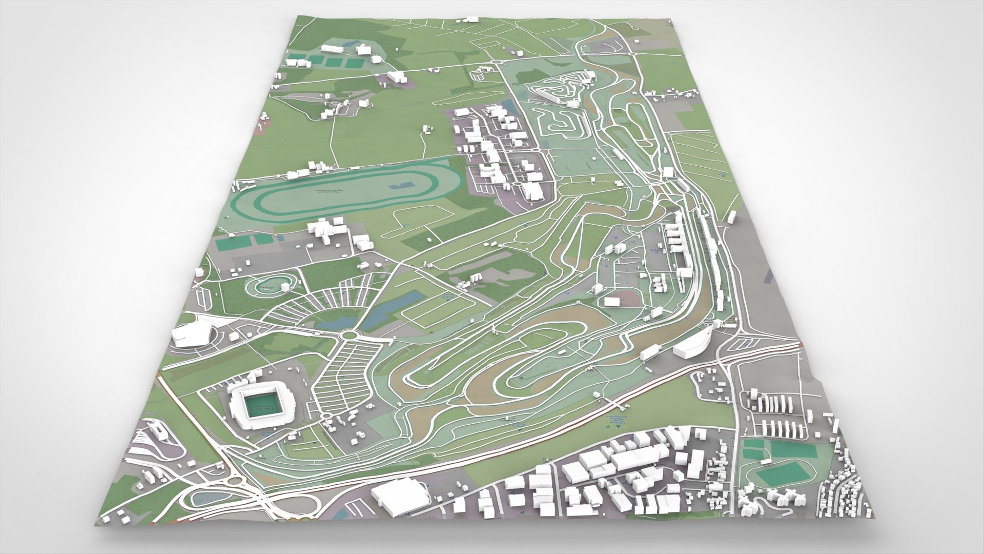 3D Model Le Mans Race France - TurboSquid 2168344