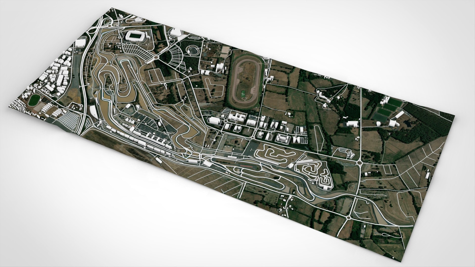 3D Model Le Mans Race France - TurboSquid 2168344