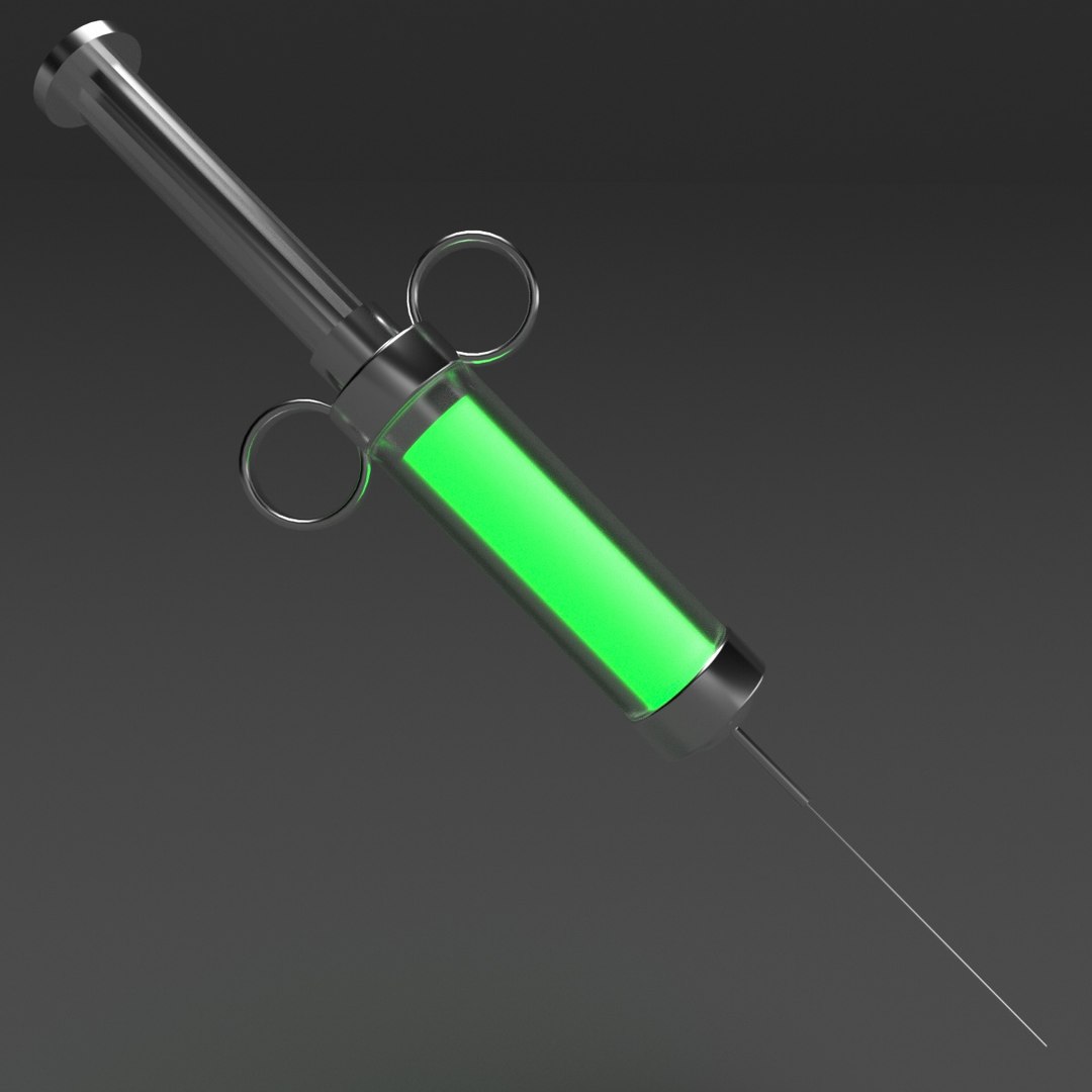 3D old seringue model - TurboSquid 1870897