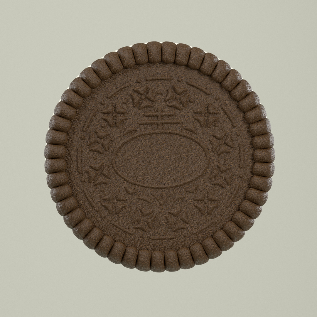3D Model COOKIE OREO CHOCOLATE - TurboSquid 2151951