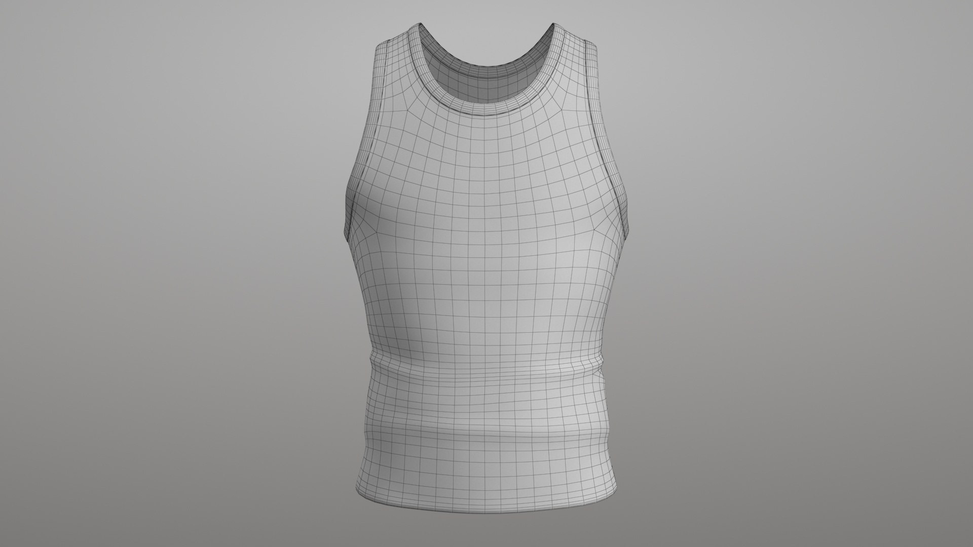 3D Tank Top Male 2v PBR - TurboSquid 2127868
