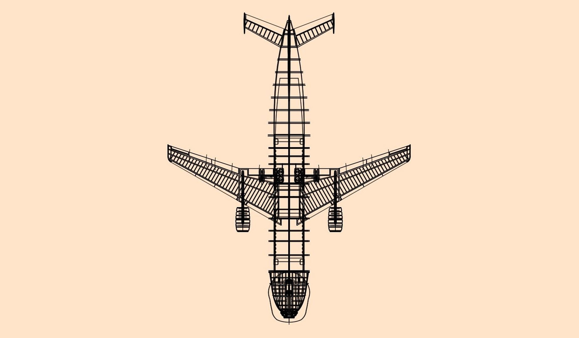 Airbus Beluga Solid Assembly 3D Model - TurboSquid 1488197
