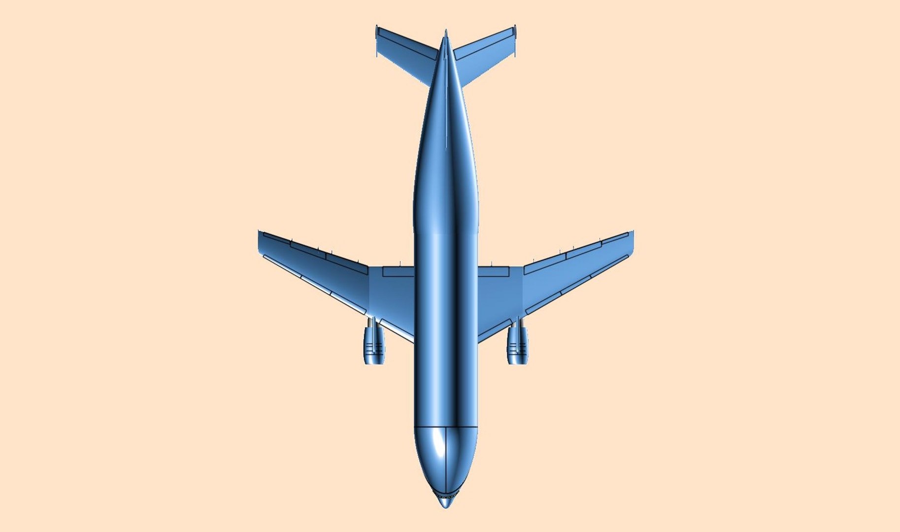 Airbus Beluga Solid Assembly 3D Model - TurboSquid 1488197