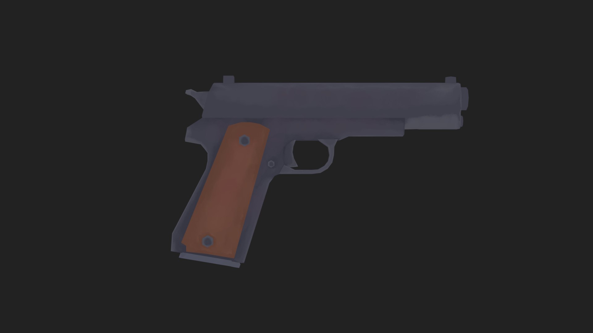 3D Painterly M1911 Pistol - TurboSquid 1974594