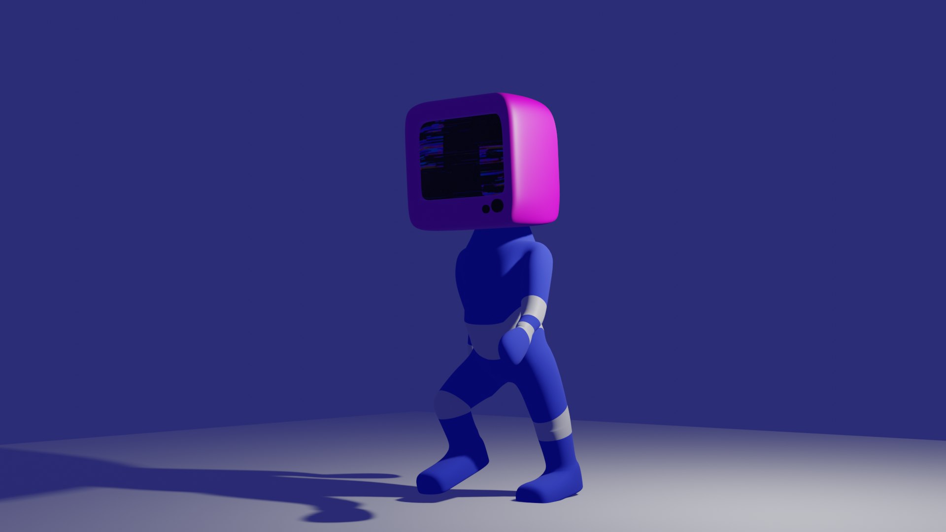 3D TV Head Character - TurboSquid 2262712