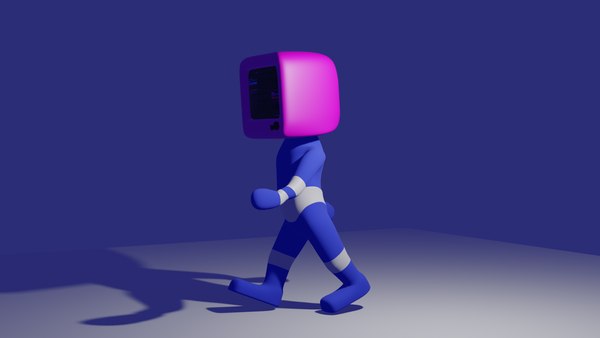 TV 헤드 캐릭터 3D 모델 - TurboSquid 2262712