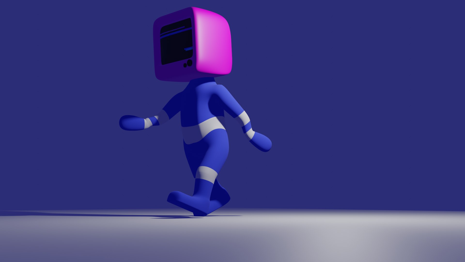 3D TV Head Character - TurboSquid 2262712