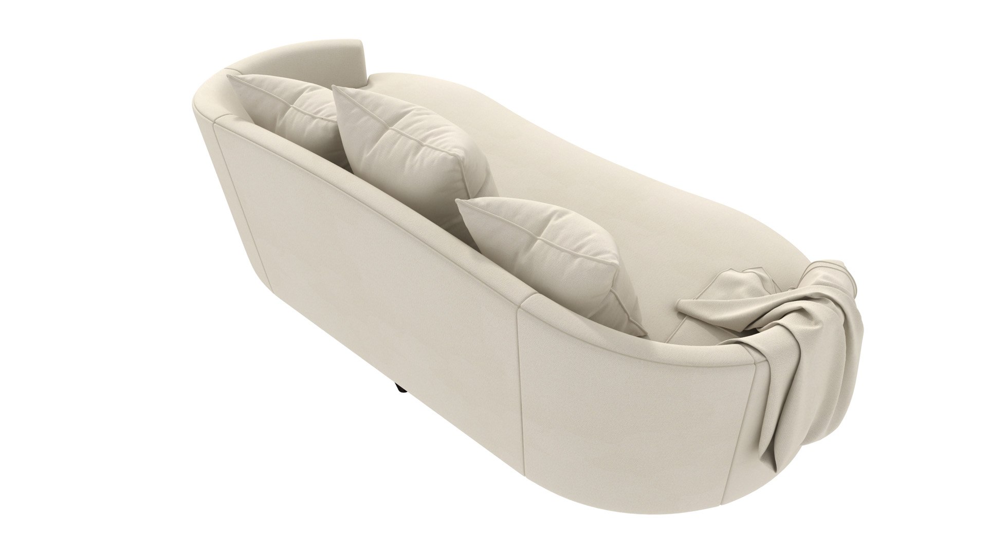 3D Model Kingcome Sofas Hugo Sofa Signature Collection - TurboSquid 2327031