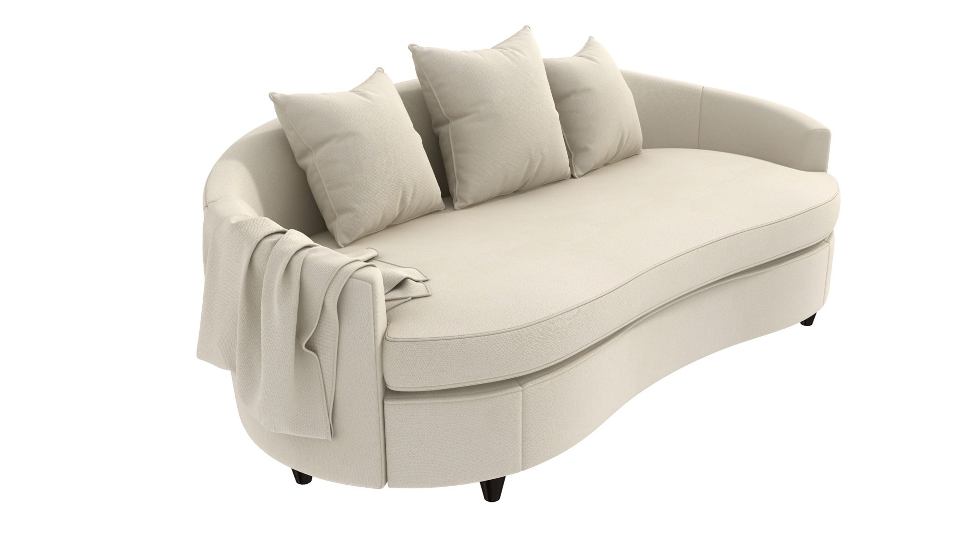 3D Model Kingcome Sofas Hugo Sofa Signature Collection - TurboSquid 2327031