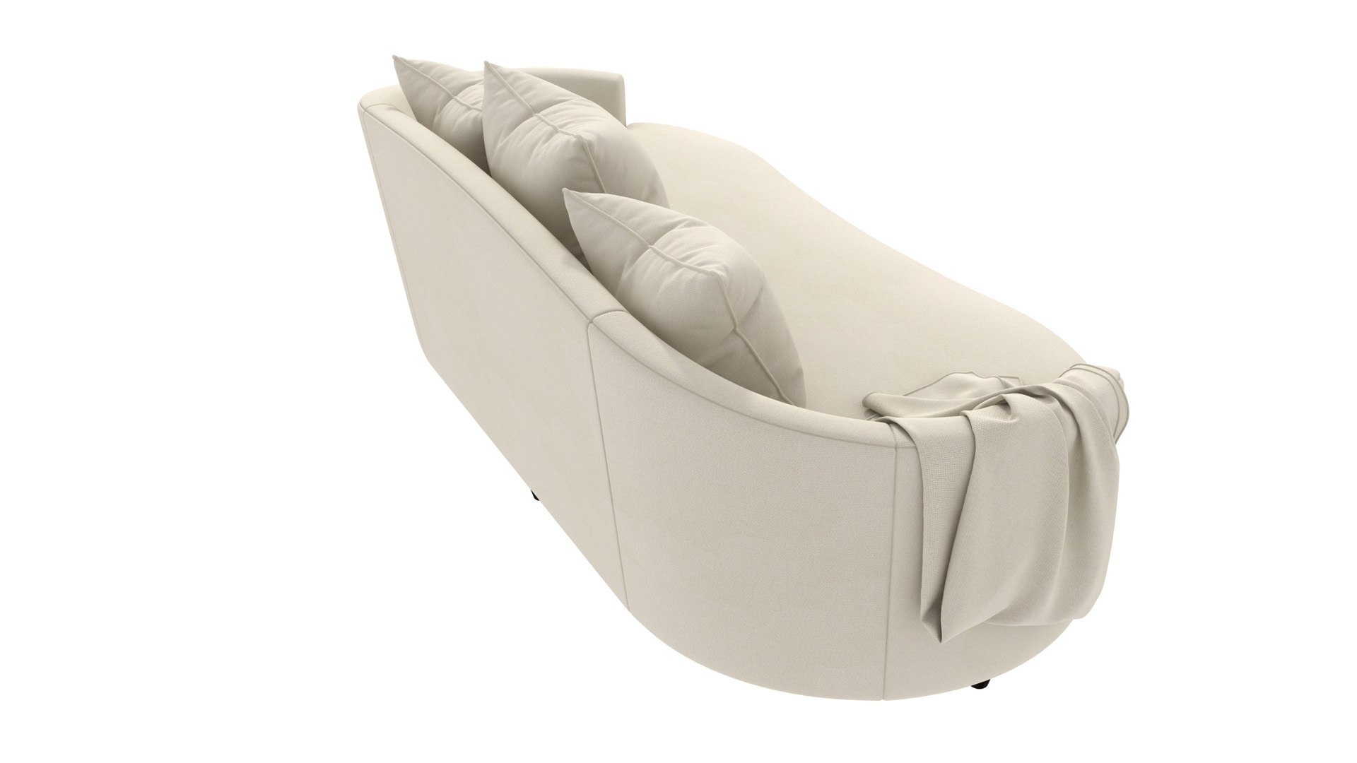 3D Model Kingcome Sofas Hugo Sofa Signature Collection - TurboSquid 2327031