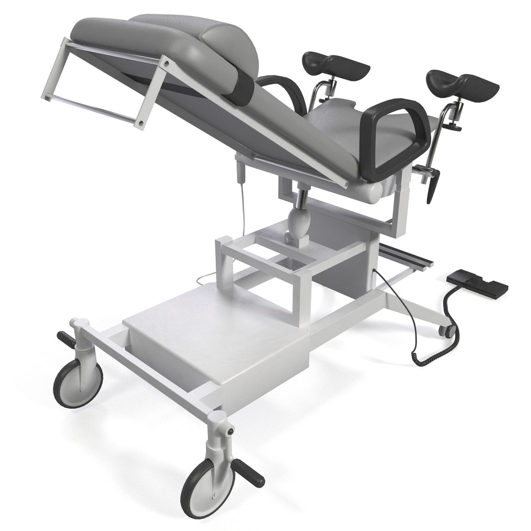 3d Urological Chair Model